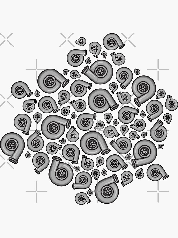 "Boost Pattern - Filled" Sticker for Sale by TswizzleEG | Redbubble