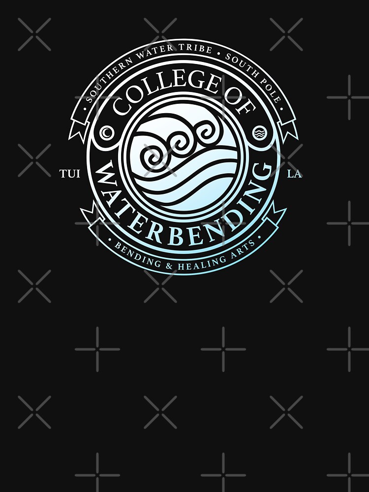 "ATLA College of Waterbending: Avatar Inspired-Design" T-shirt for Sale ...
