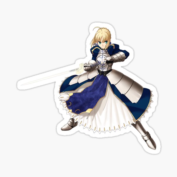 "Fate Stay Night - Saber" Sticker by Styletto | Redbubble
