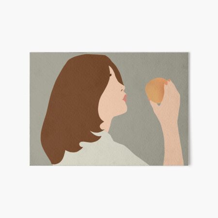 "Parasite Peach" Art Board Print by artbyzuleika | Redbubble