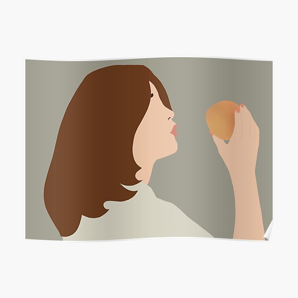 "Parasite Peach" Poster for Sale by artbyzuleika | Redbubble