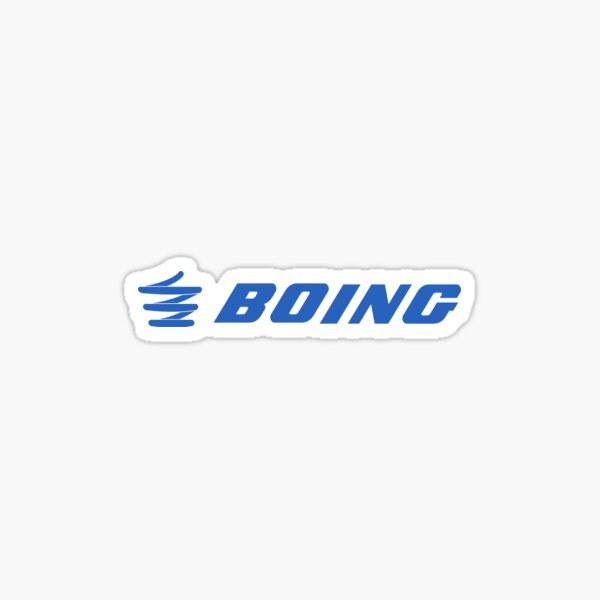 "Boing - Funny Aviation Boeing Meme Design" Sticker for Sale by ...