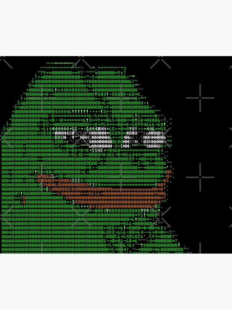 "Pepe The Frog Smug Face Meme Ascii Text Graphic Computer Retro Green ...