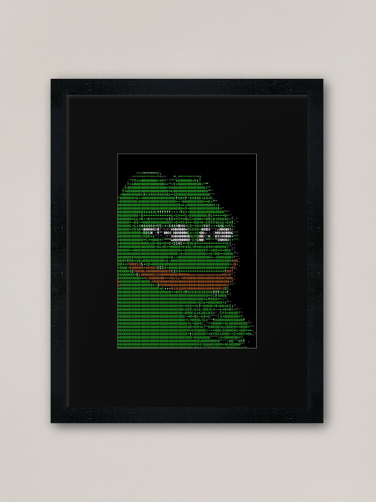 "Pepe The Frog Smug Face Meme Ascii Text Graphic Computer Retro Green ...