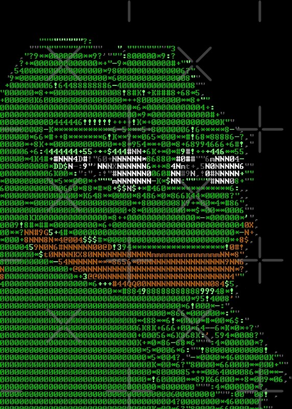 "Pepe The Frog Smug Face Meme Ascii Text Graphic Computer Retro Green ...
