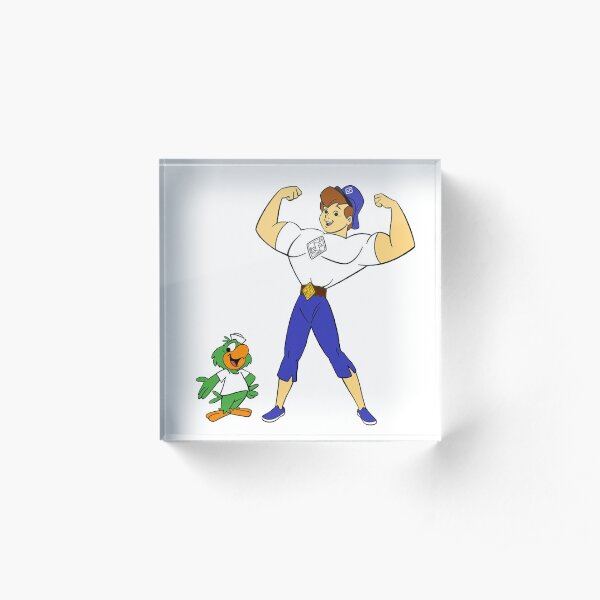 "Sinbad Jr and his magic belt cartoon" Acrylic Block by GSunrise ...