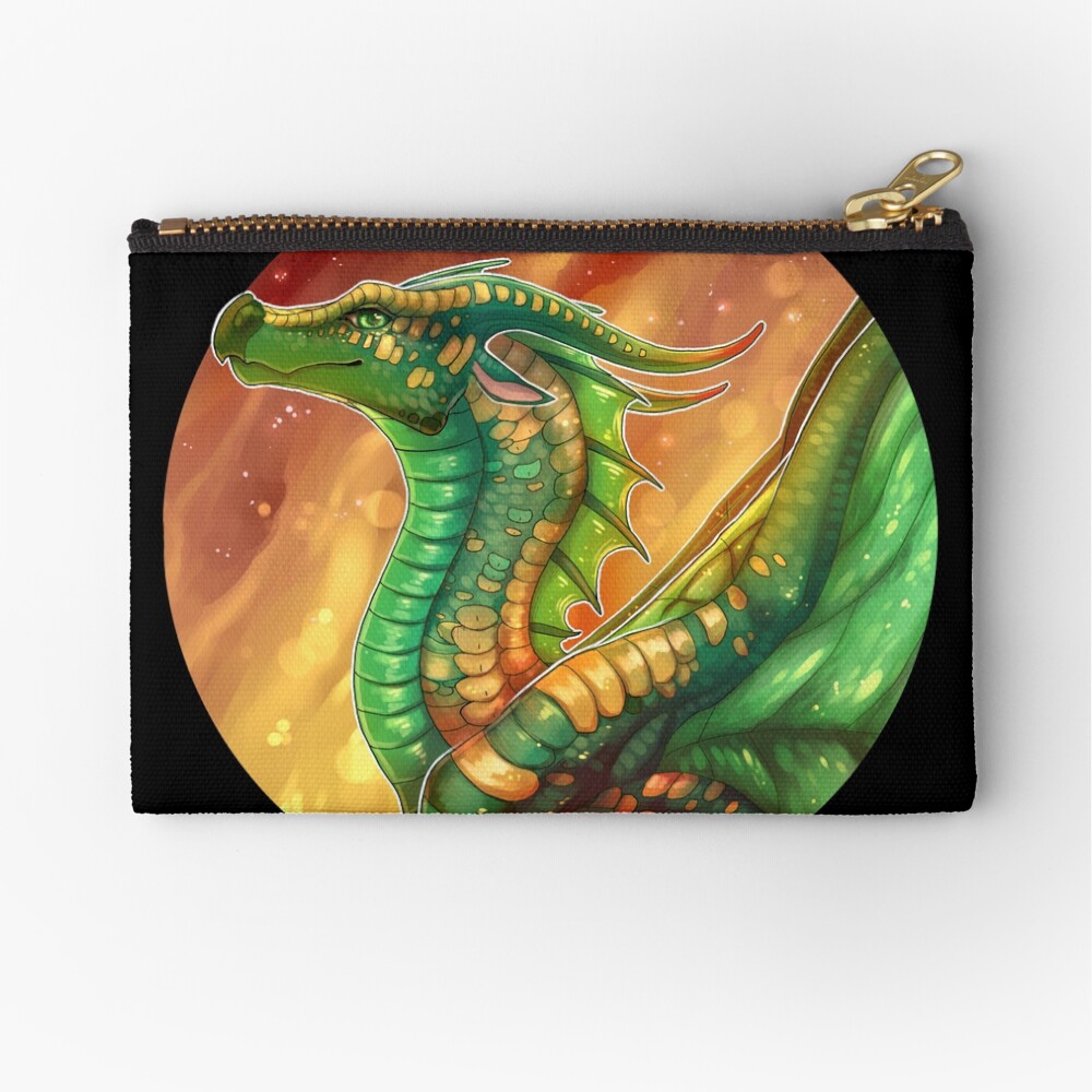"Wings of Fire - Sundew" Zipper Pouch for Sale by Biohazardia | Redbubble