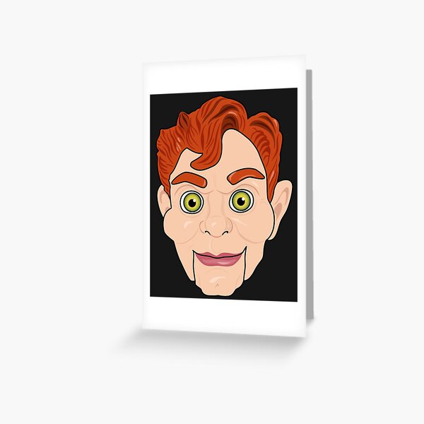 "Original Slappy" Greeting Card for Sale by Horrorshow Art | Redbubble