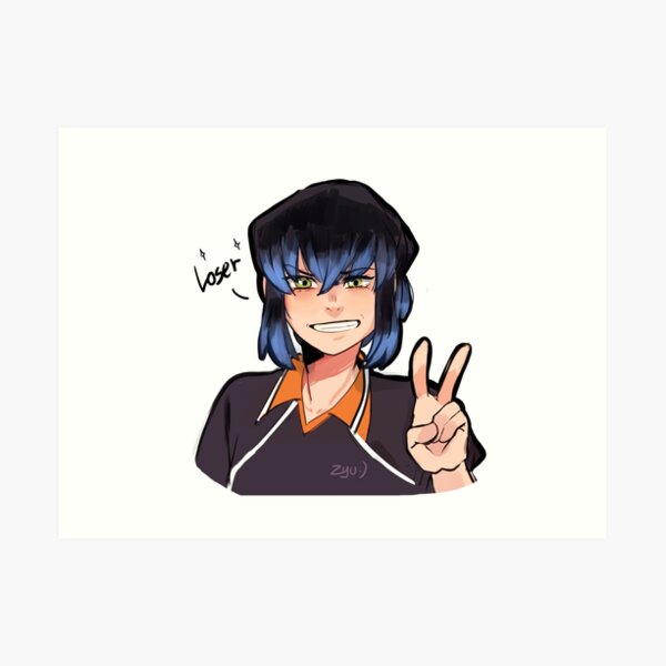 Anime Loser Art Prints | Redbubble