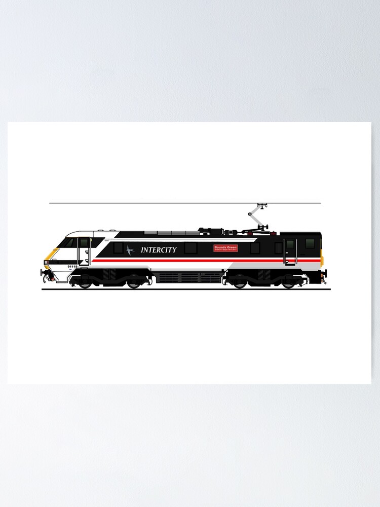 "class 91 intercity 225" Poster by CraigMatthews | Redbubble