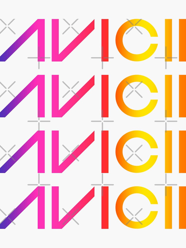 "Avicii " Sticker for Sale by AlexaGoodies25 | Redbubble