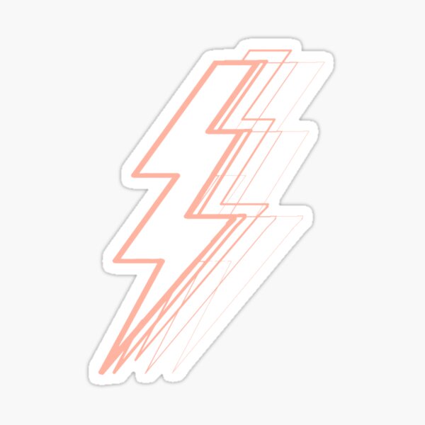 "Pink Lighting " Sticker for Sale by Gabbyspicuzza | Redbubble
