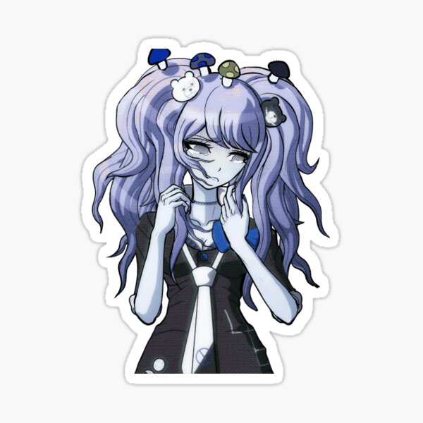 Cute Junko Enoshima Sticker By Tsumikinnie Anime Prin