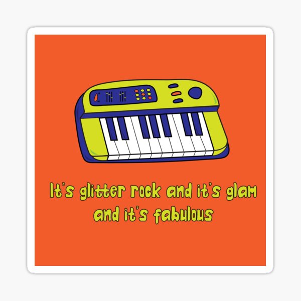 Pegatina «Fabuloso y rock and roll - School Of Rock» de vanessaviolo ...