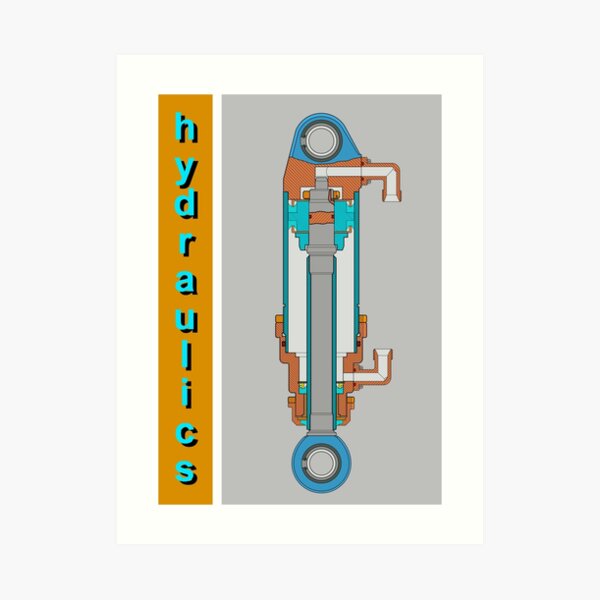 Hydraulics Art Prints | Redbubble
