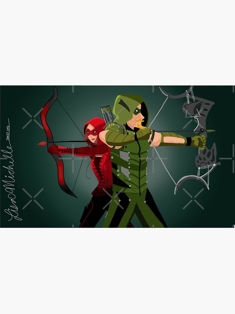 "Green Arrow and Speedy ARROW (with Goatee)" Poster for Sale by ...