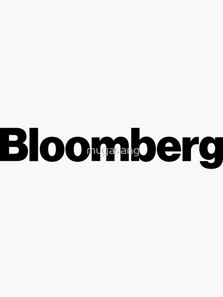 "Bloomberg" Sticker by mugasang | Redbubble