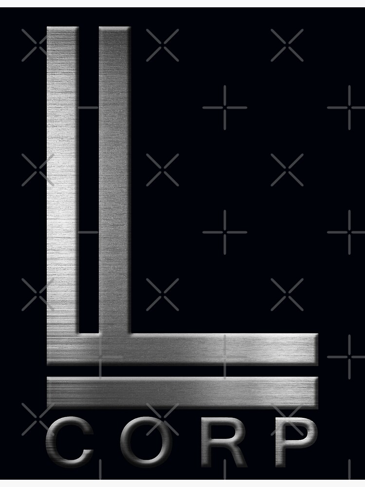 "L Corp Logo Metallic" Poster for Sale by polisbazaar | Redbubble