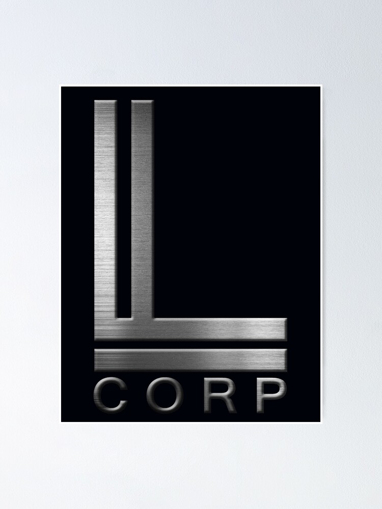 "L Corp Logo Metallic" Poster for Sale by polisbazaar | Redbubble