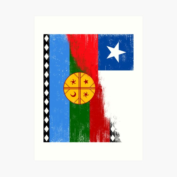 "CHILE MAPUCHE MIX, CHILEAN NATIVE MAPUCHE" Art Print for Sale by ...