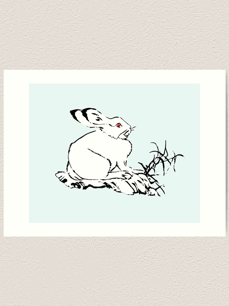 "The Untamed Lantern Rabbit" Art Print for Sale by bambi12525 | Redbubble
