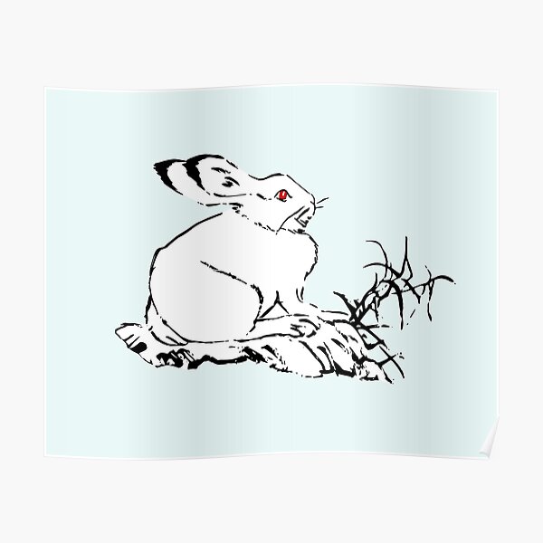 "The Untamed Lantern Rabbit" Poster for Sale by bambi12525 | Redbubble