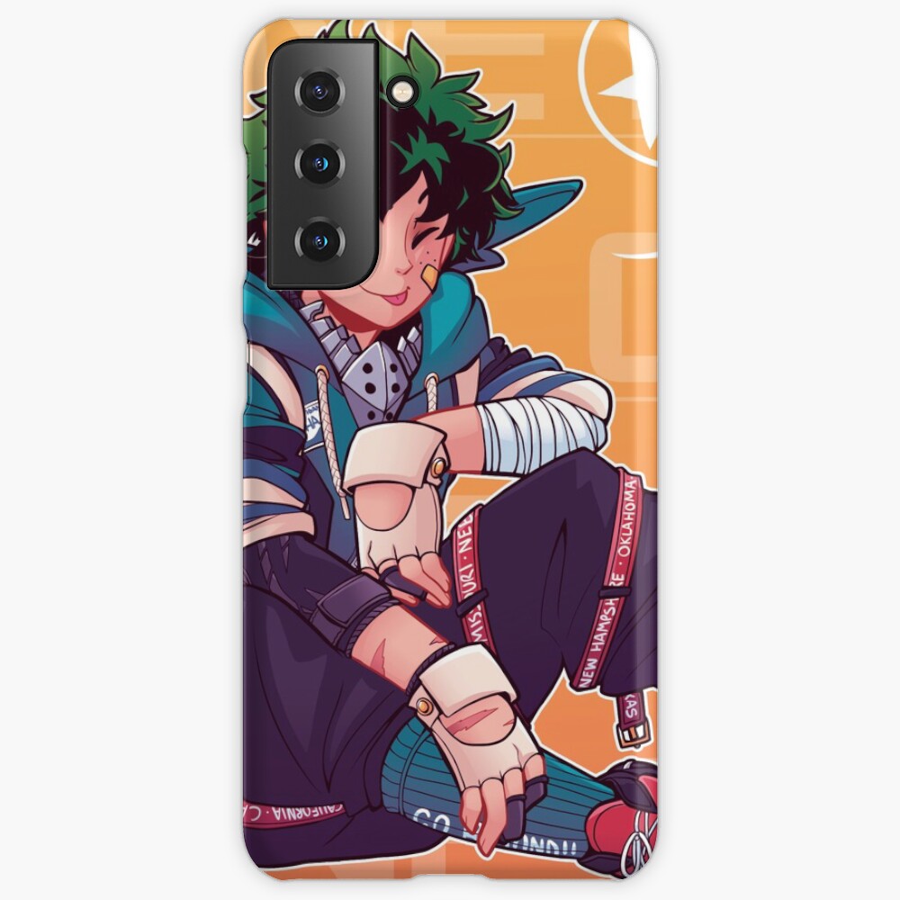 "Deku" Samsung Galaxy Phone Case by DaPandaBanda | Redbubble