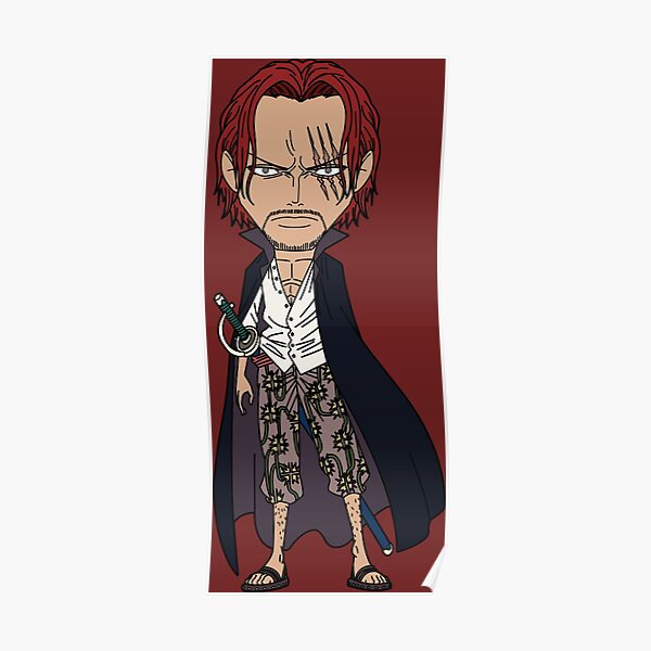 "Akagami no Shanks" Poster for Sale by jimjimfuria | Redbubble