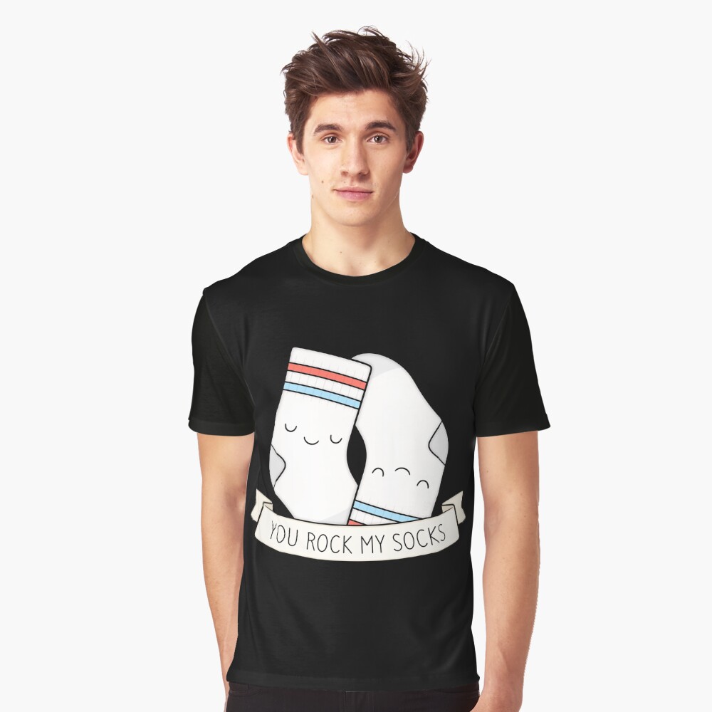 "You Rock My Socks" Sticker for Sale by kimvervuurt | Redbubble