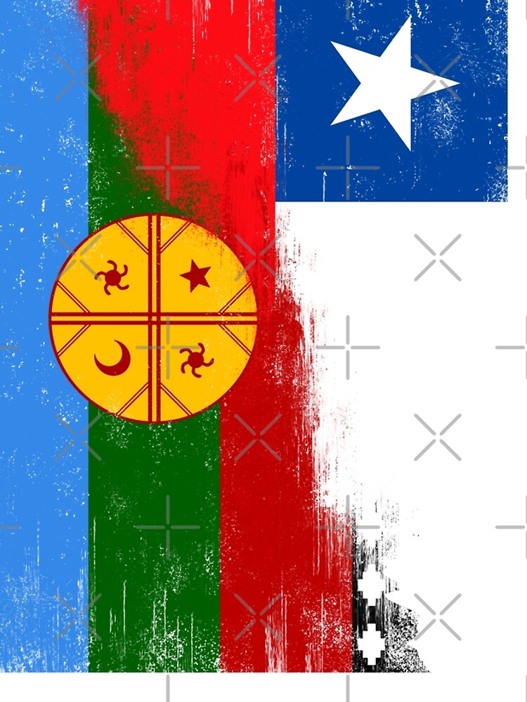 "CHILE MAPUCHE MIX, CHILEANISCHE NATIVE MAPUCHE" T-Shirt Kleid von ...