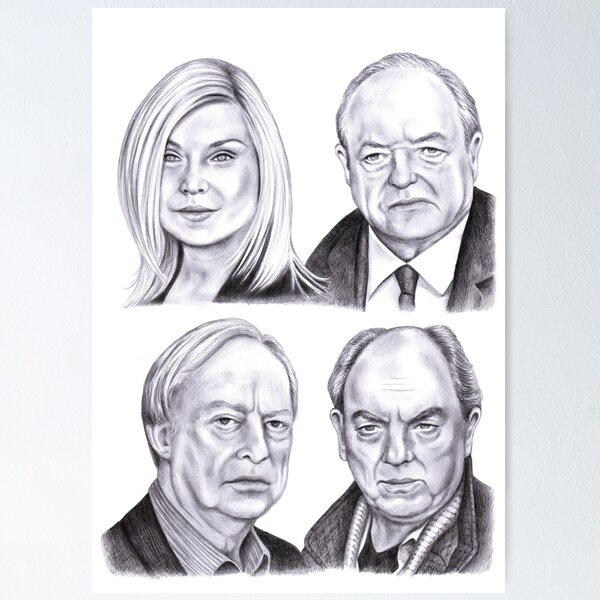 "New Tricks - The original cast" Poster for Sale by Margaret Sanderson ...