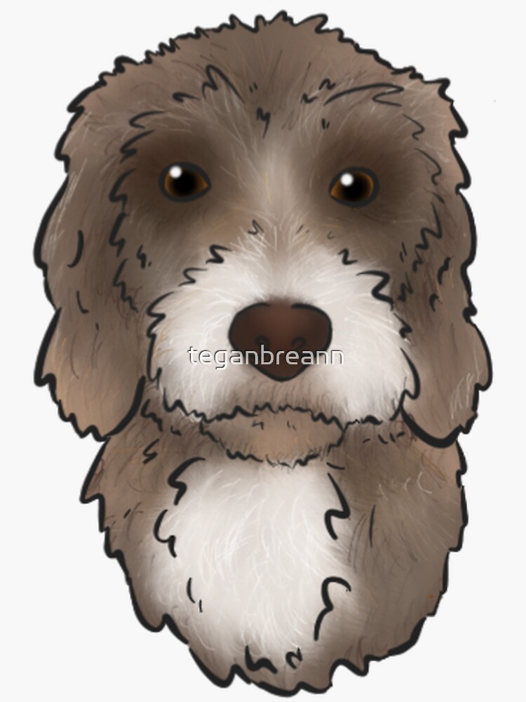 "Ned the Dog" Sticker for Sale by teganbreann | Redbubble