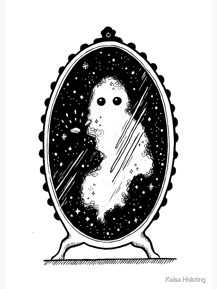 "Mirror Ghost" Art Print for Sale by artbysylph | Redbubble