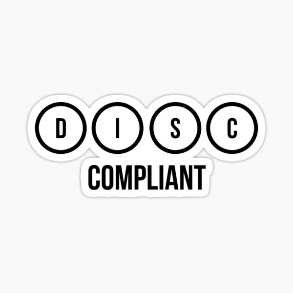 "Compliant – DISC Personality Type" Sticker for Sale by lily-yuan ...