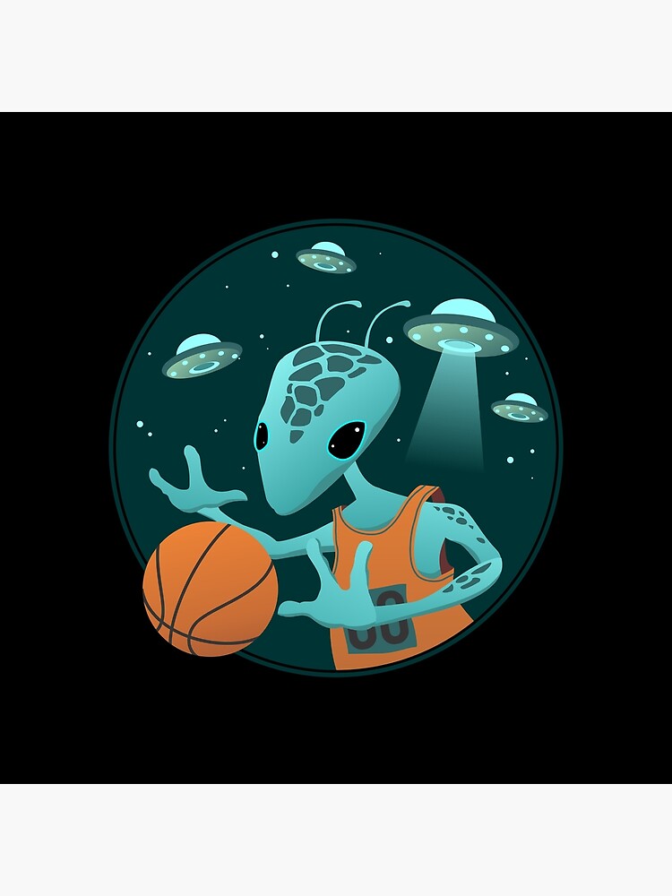 "alien basketball" Poster for Sale by idhambadhawi | Redbubble