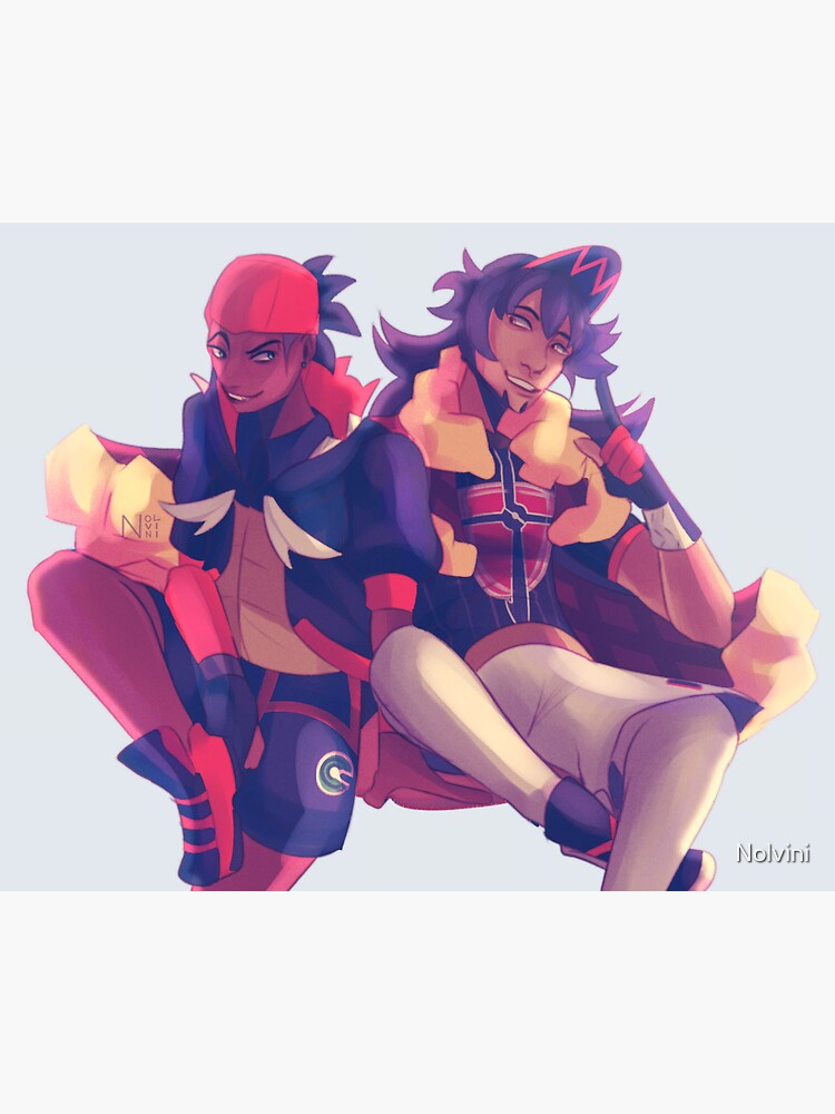 "Rivals!" Sticker for Sale by Nolvini | Redbubble