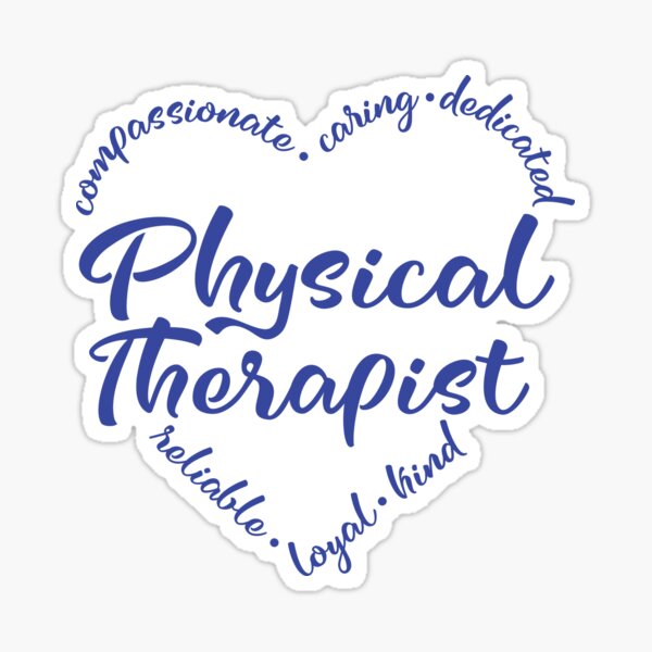 Physical Therapist Stickers | Redbubble