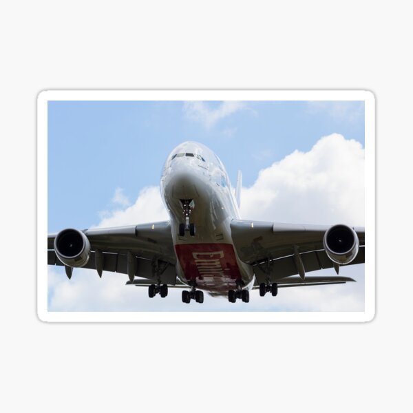 Sticker: Airbus A380 | Redbubble