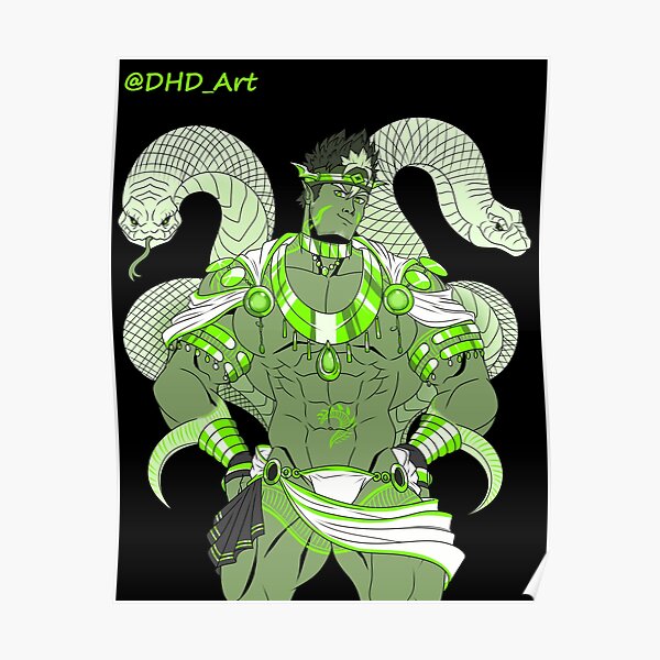 "Former World Pillar Tangaroa" Poster by DoodlHappyDavis | Redbubble