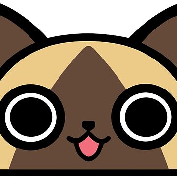 "MH Felyne" Sticker for Sale by RaitonGatsu | Redbubble