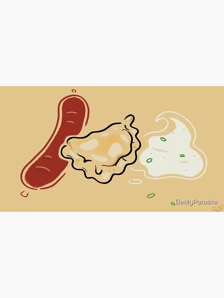 "Pierogi " Sticker by BeMyParasite | Redbubble