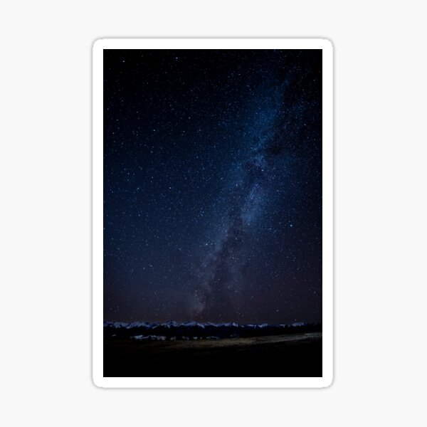 "the milky way" Sticker for Sale by gwoot | Redbubble
