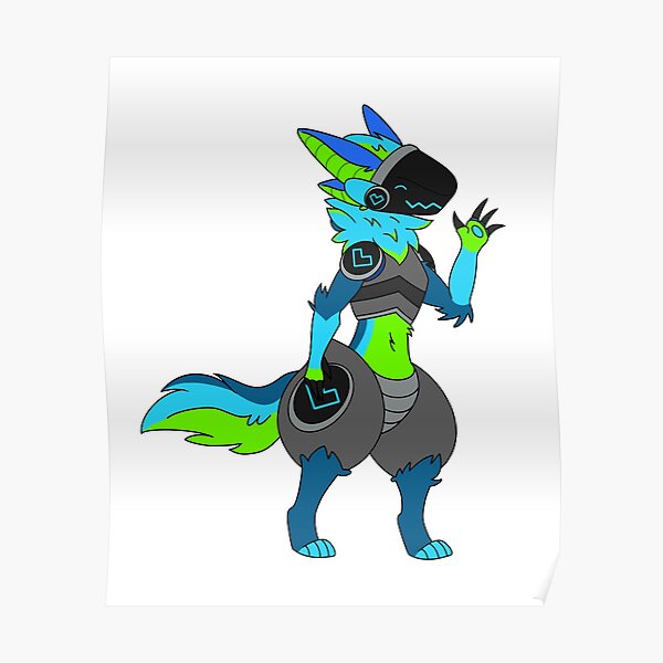 Protogen Posters | Redbubble
