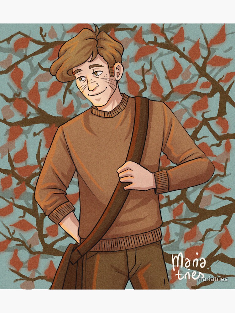 "remus autumn" Sticker for Sale by mariatries | Redbubble
