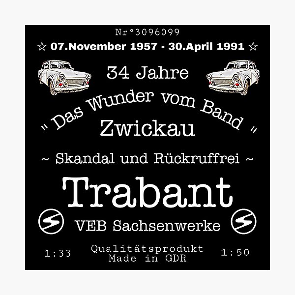 Trabi Gifts & Merchandise for Sale | Redbubble