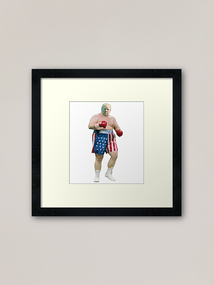 "Trump boxing Rocky boxe photo Funny Donald Trump boxing 2020 Potus ...