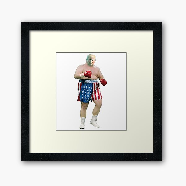 "Trump boxing Rocky boxe photo Funny Donald Trump boxing 2020 Potus ...