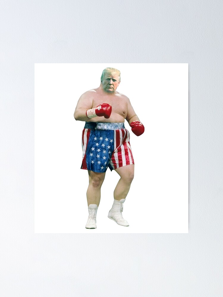 "Trump boxing Rocky boxe photo Funny Donald Trump boxing 2020 Potus ...