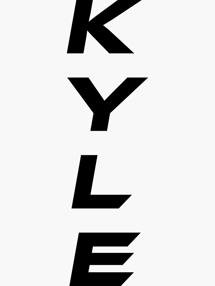 "Kyle" Sticker for Sale by JacobGranados | Redbubble