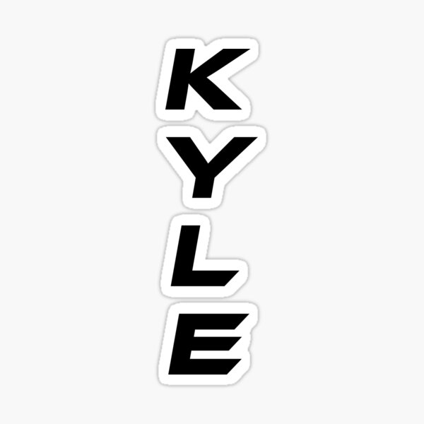 "Kyle" Sticker for Sale by JacobGranados | Redbubble